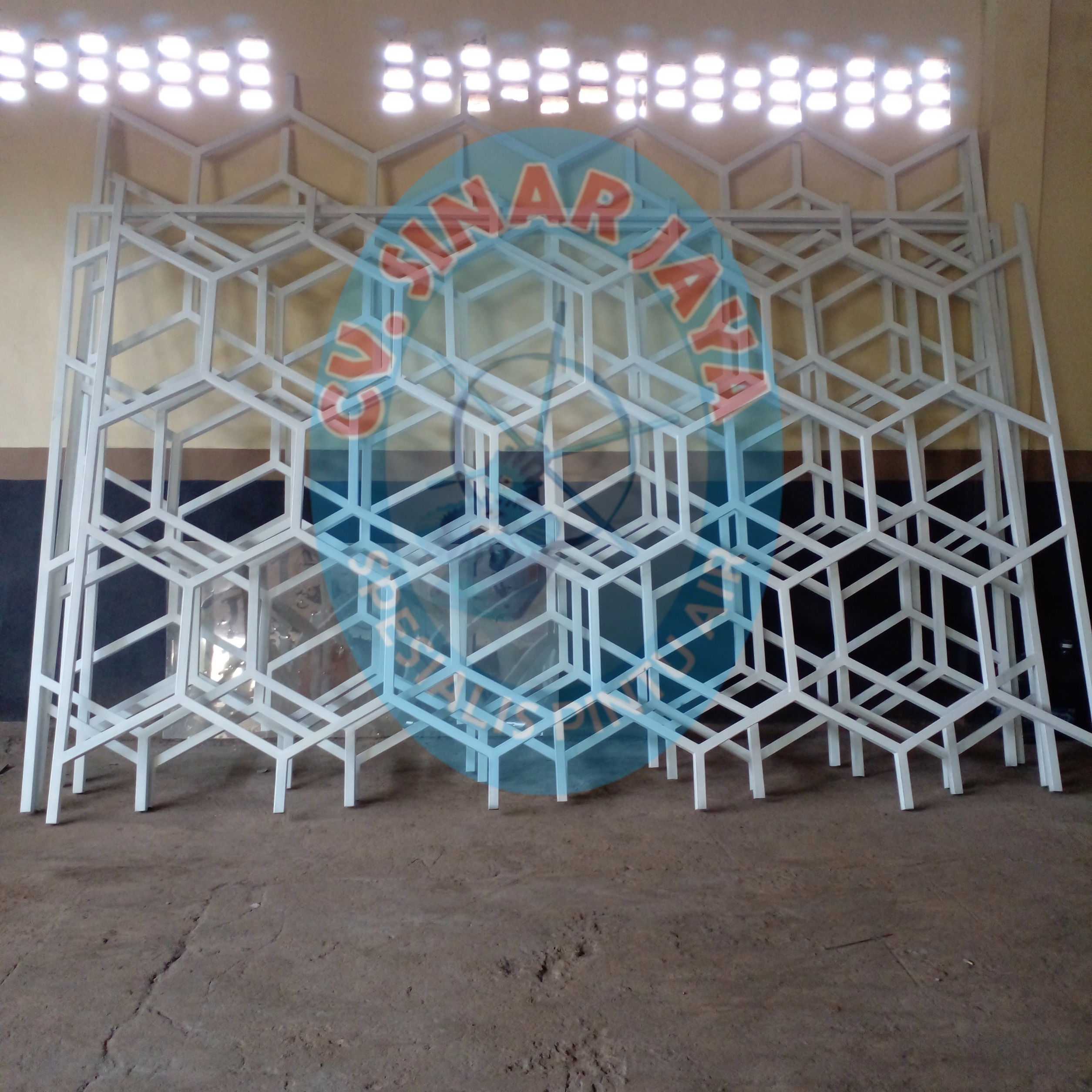 Atap Heksagonal Umbul Jolotundo, Klaten - Spesialis Pintu Air