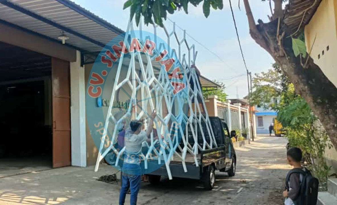 Atap Heksagonal Umbul Jolotundo, Klaten - Spesialis Pintu Air