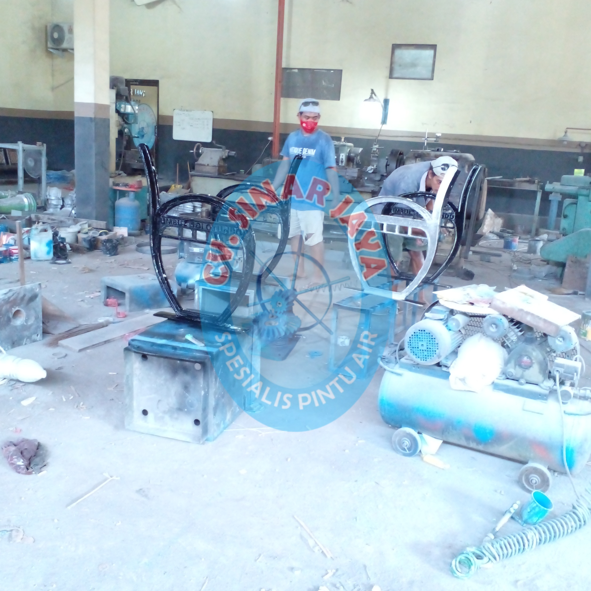 Kursi Taman Umbul Jolotundo Klaten - Spesialis Pintu Air