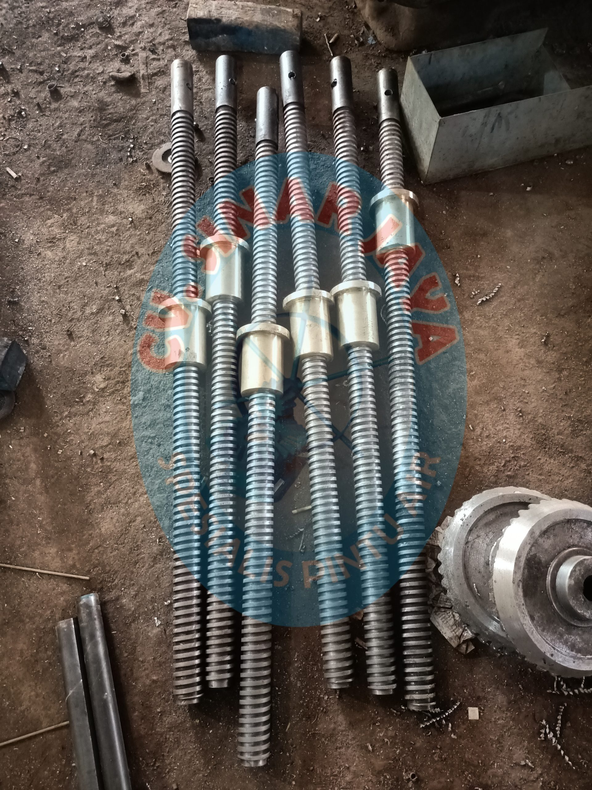 PROSES PRODUKSI 11 SET DOUBLE GEARBOX UK.25 DAN 1 UNIT METAL STATIS ...